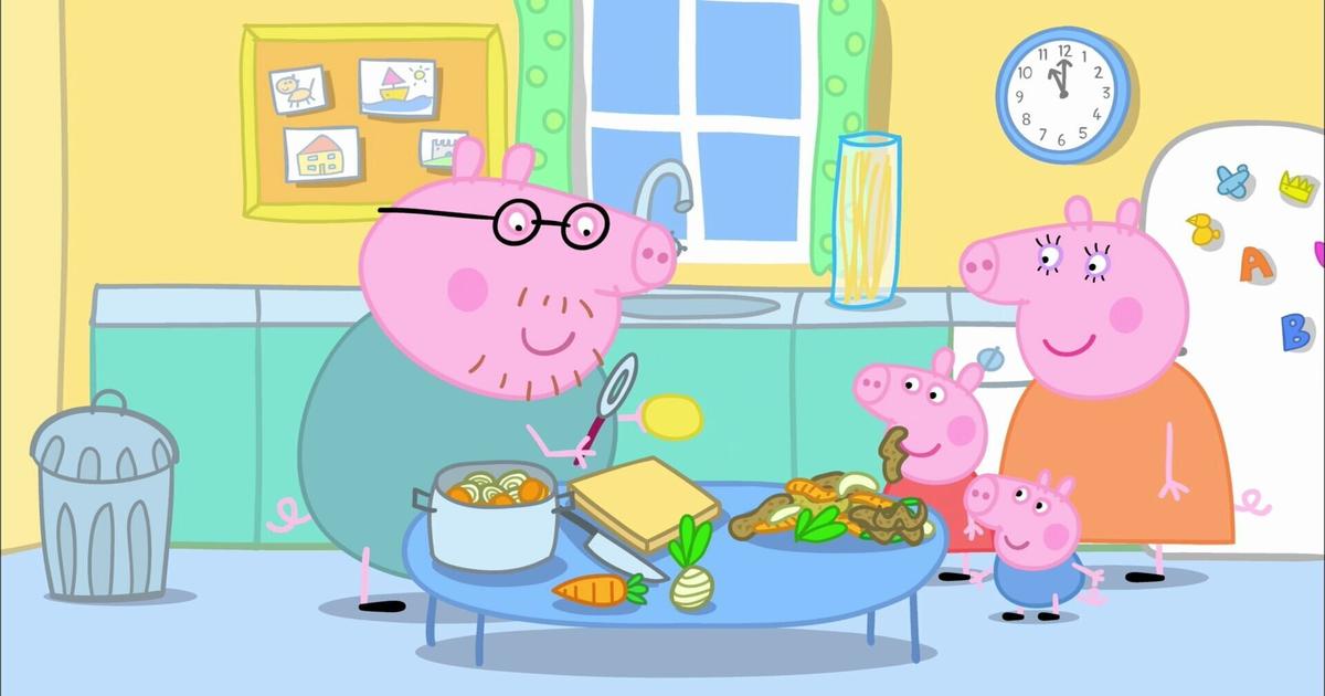 Peppa Pig - Saison 3 - Épisode 7 : Le compost