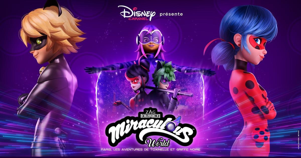 Miraculous World Paris : Les aventures de Toxinelle et Griffe Noire