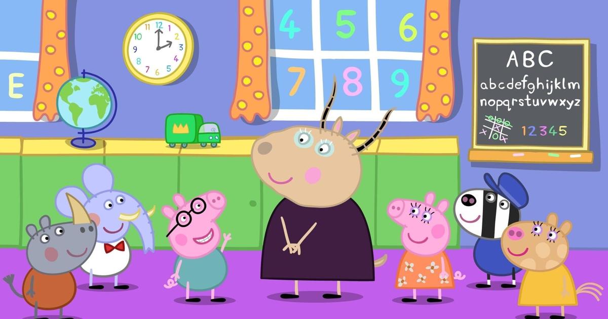 Peppa Pig - Saison 4 - Épisode 26 : La fête d'adieu de madame Gazelle