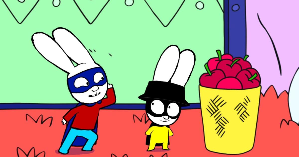 Simon Superlapin - Saison 1 - Épisode 14 : Miam, un goûter pour ...