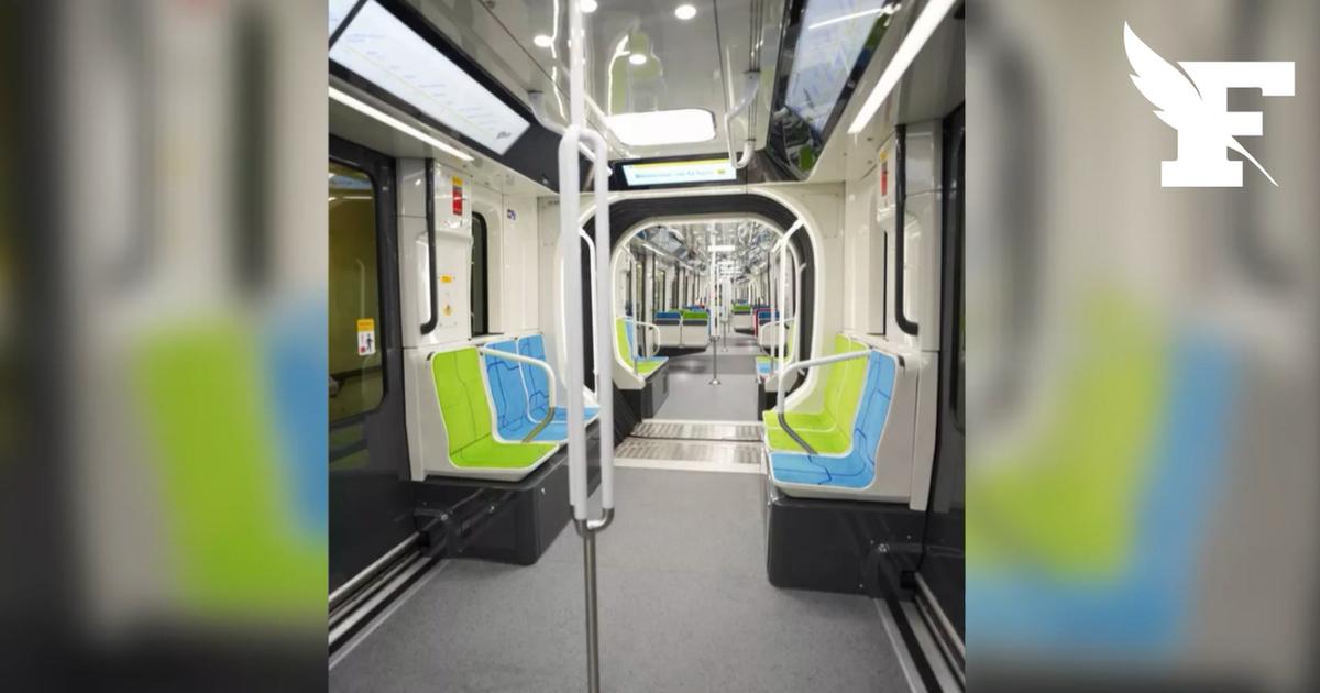 Paris: le nouveau métro MF19 circule sur la ligne 10