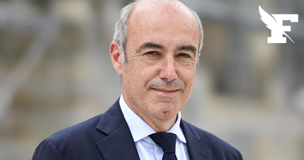 Les obsèques d'Olivier Marleix à Anet en Eure-et-Loir