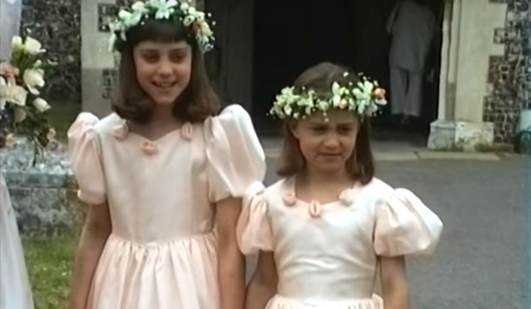 Kate et Pippa Middleton, adorables demoiselles d'honneur au mariage de ...