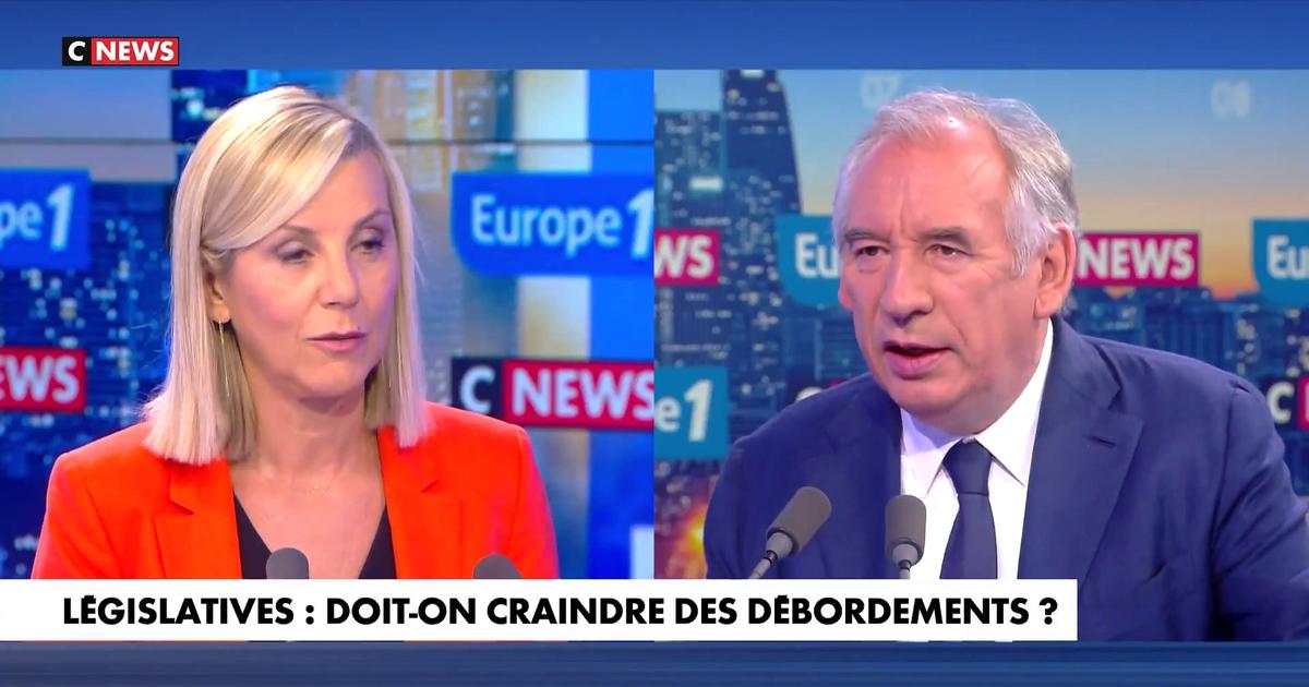 Le RN et LFI «menacent» la France alerte François Bayrou