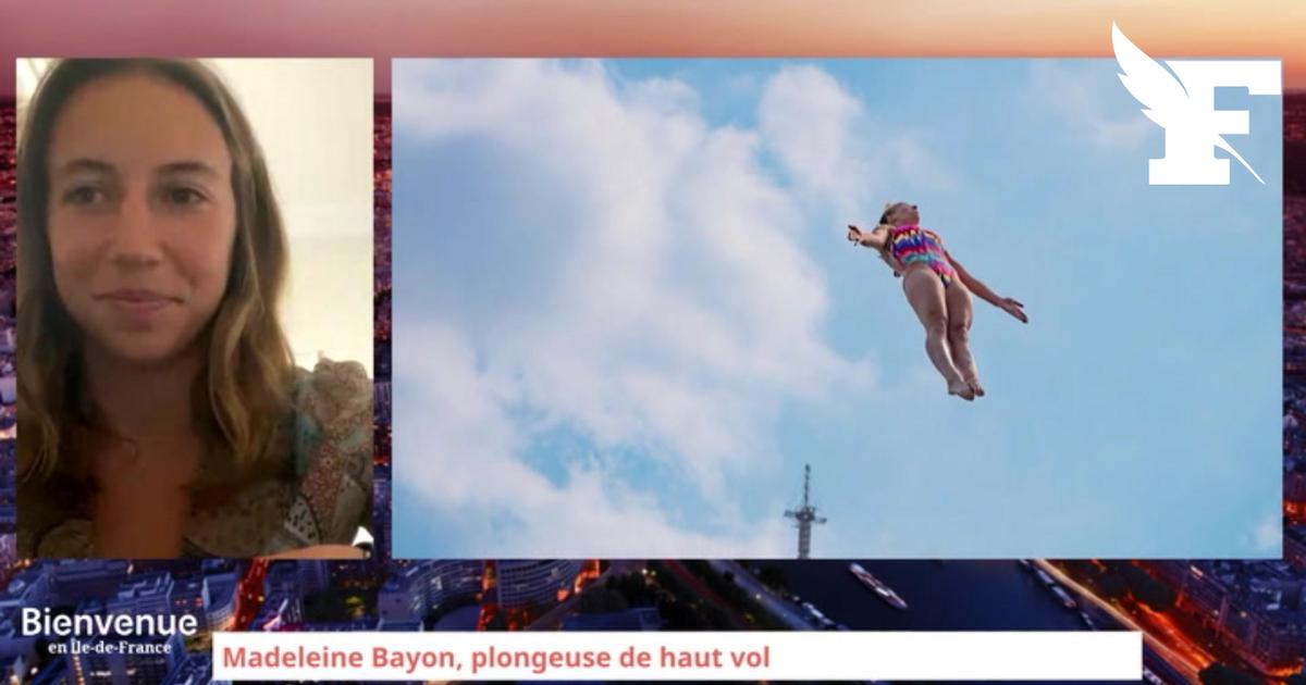 Madeleine Bayon, plongeuse de haut vol