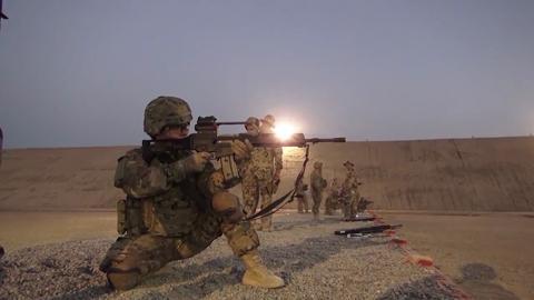 L'armée américaine s'entraine au tir avec le fusil HK G46