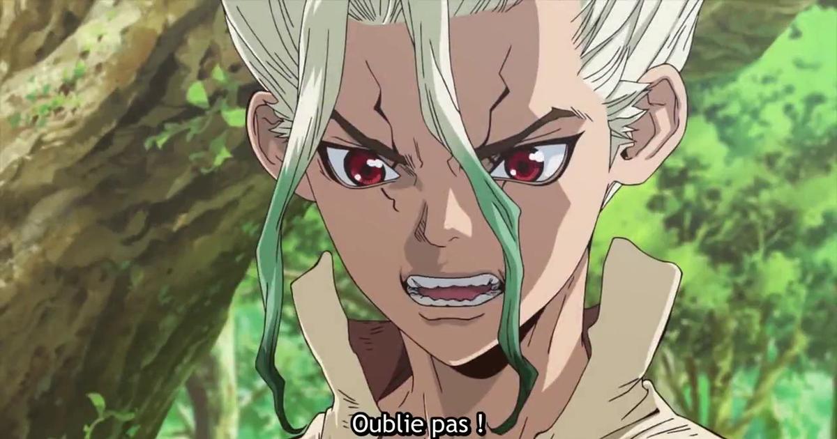 Dr. Stone - Saison 1 - Épisode 16 : Histoire du temps jadis