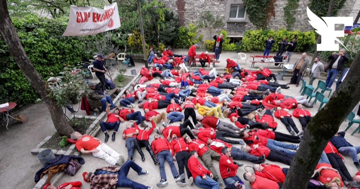 Couchés au sol pour symboliser la mort de leur club: le dernier recours ...