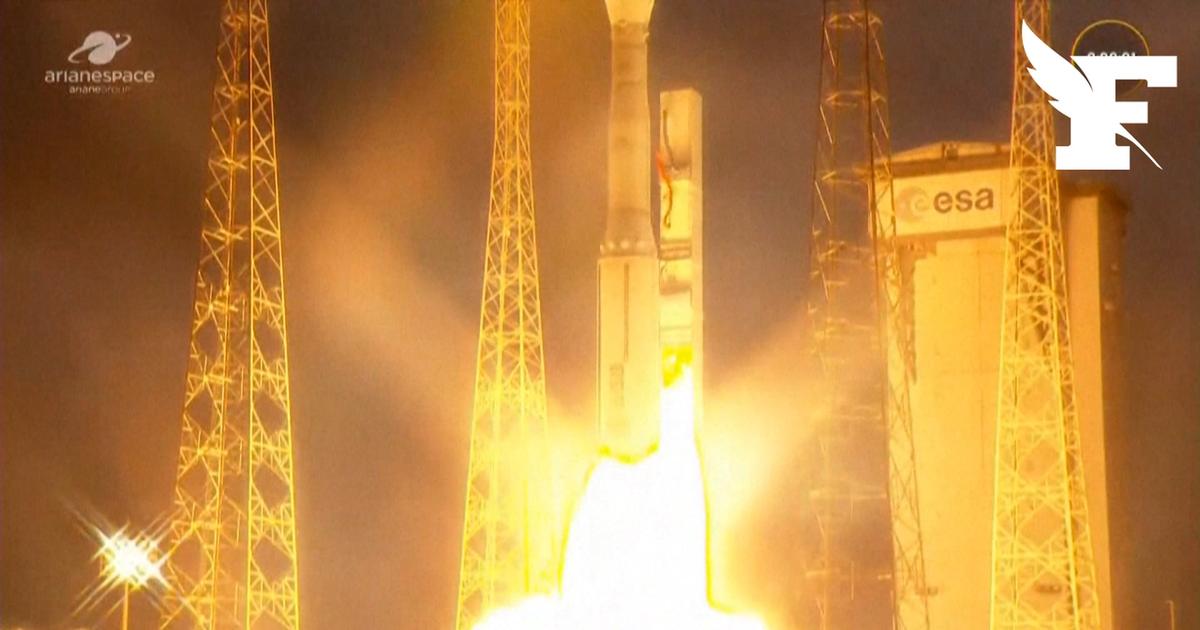 Les images du décollage de la fusée européenne Vega C, deux ans après son échec