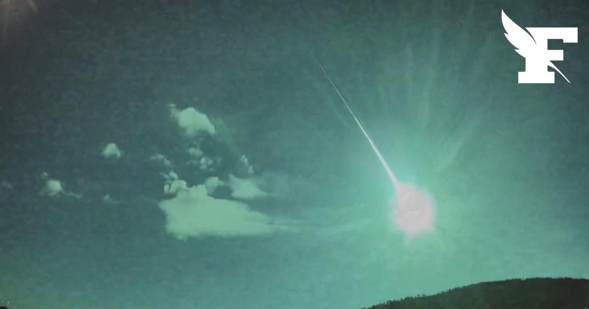 Blue meteor lights up the sky over Spain and Portugal | News Minimalist