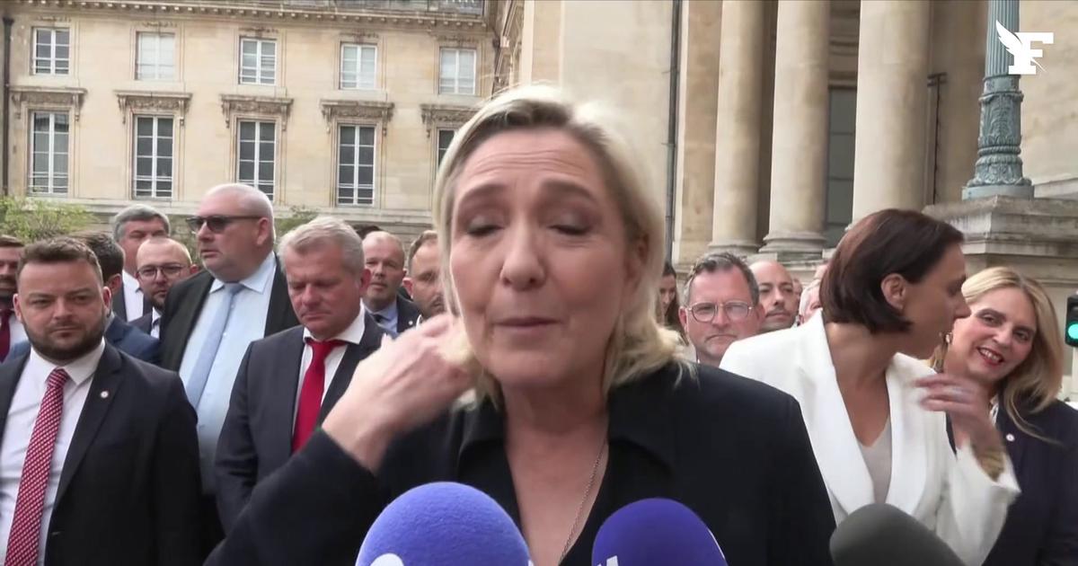 «C'est leur assaut du Capitole à eux»: Marine Le Pen dénonce les ...