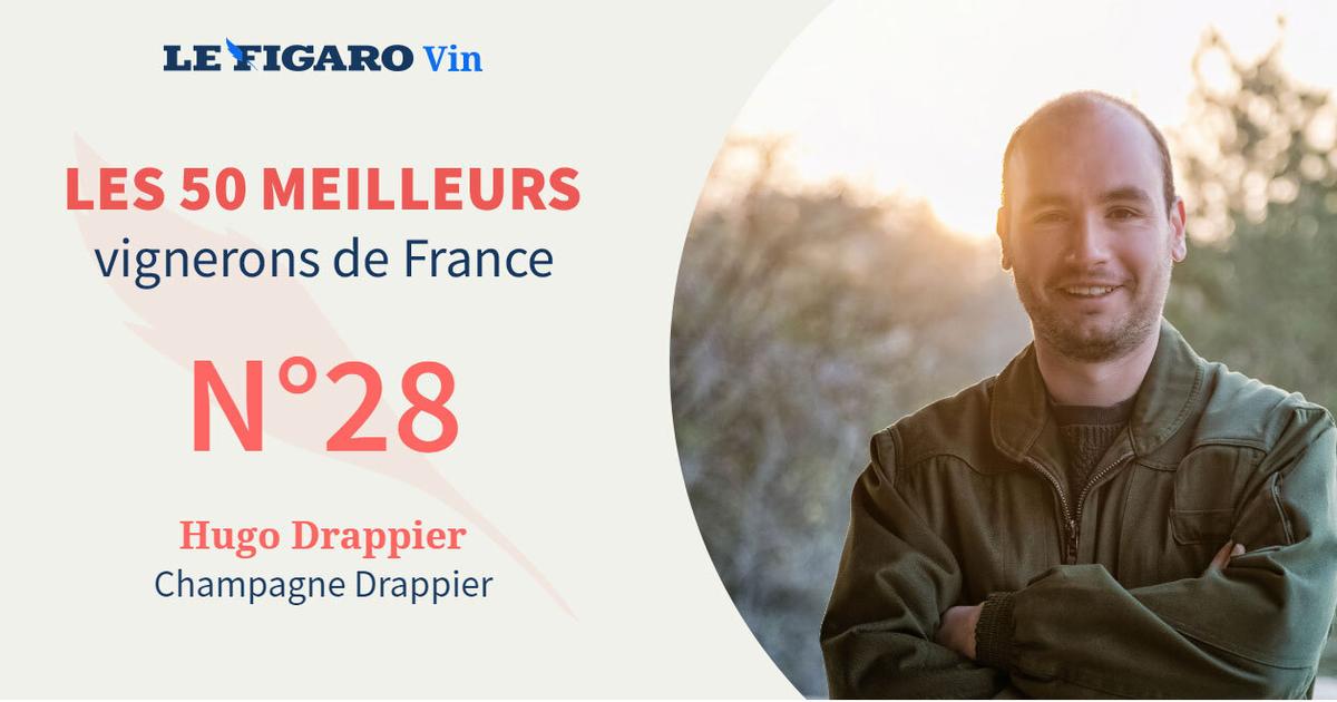 Hugo Drappier de la maison de Champagne Drappier, 28e meilleur vigneron ...