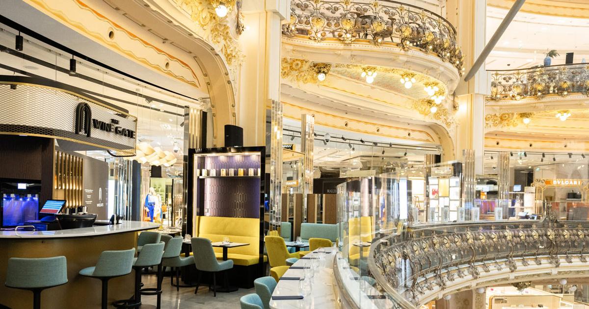 Aux Galeries Lafayette, bientôt à Roissy et à Bangkok... Ce bar à vin ...