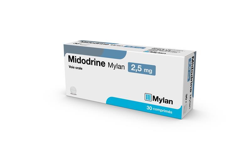 MIDODRINE VIATRIS 2,5 mg, comprimé, boîte de 30 plaquettes prédécoupées ...