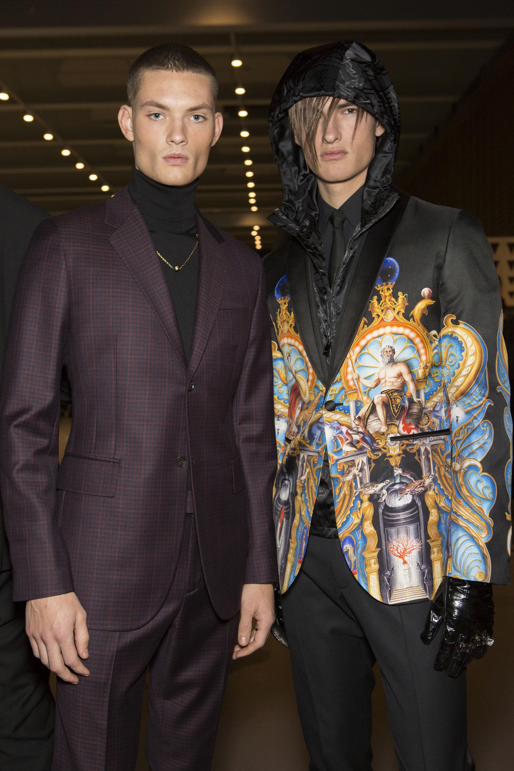 Défilé Versace Automne-hiver 2017-2018 Homme - Madame Figaro