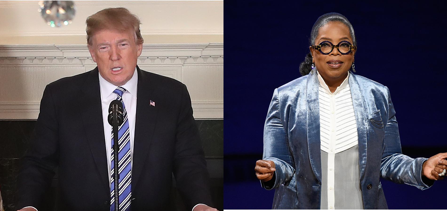 « Instable et orientée » : Donald Trump s’en prend à Oprah Winfrey sur ...