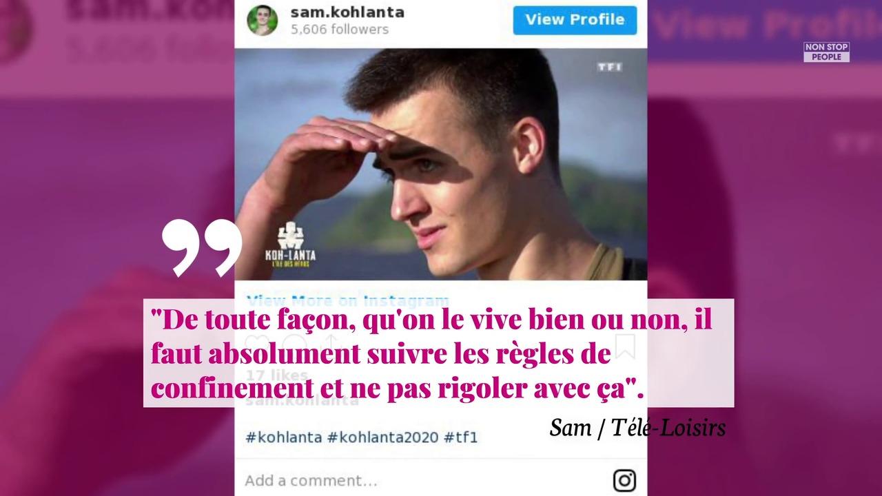 Non Stop People - Koh-Lanta 2020 : Sam confiné, que fait-il de ses ...
