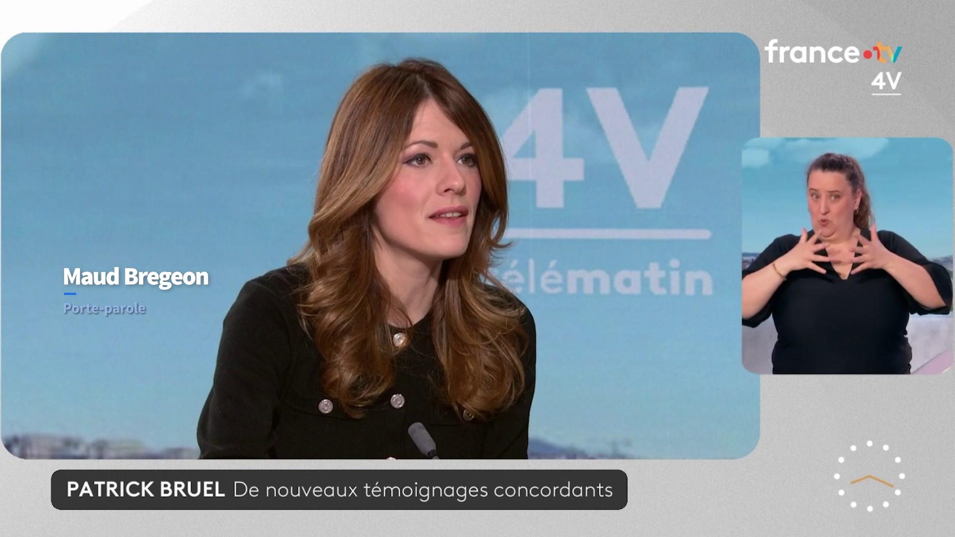 Patrick Bruel: Maud Bregeon veut encourager les femmes à parler «même ...