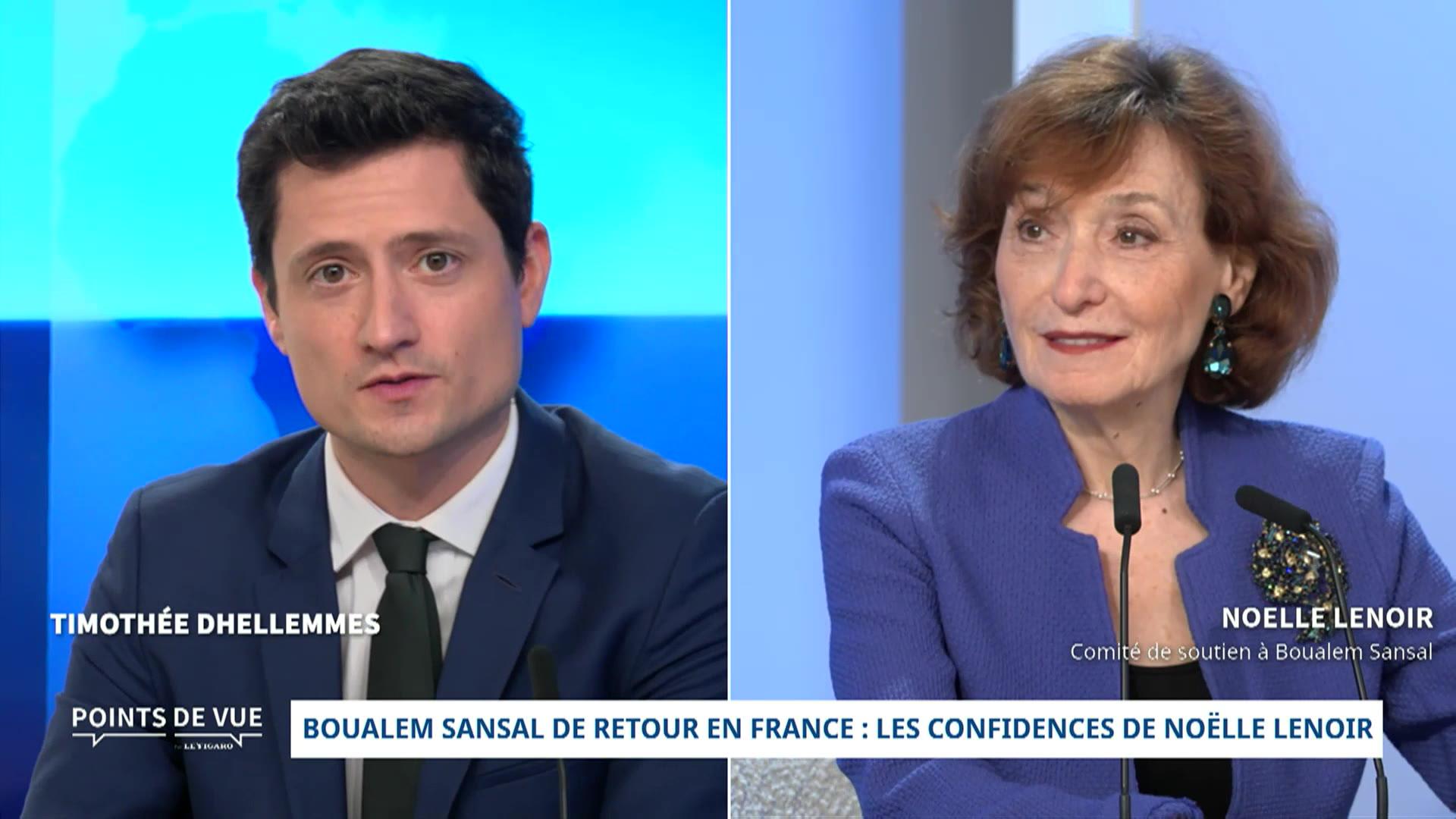 Boualem Sansal de retour en France : les confidences de Noëlle Lenoir