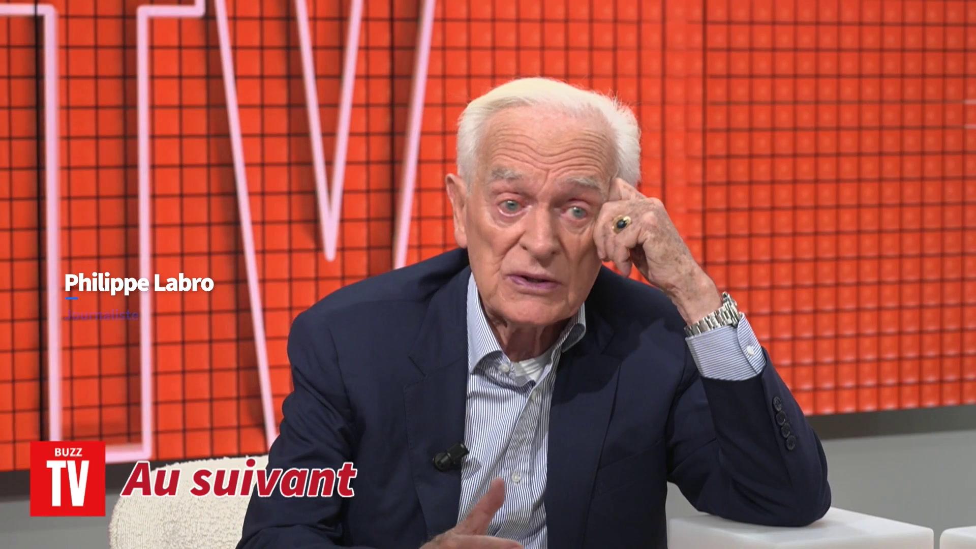 «J'accepte l'idée de la mort», déclarait sur notre plateau Philippe Labro