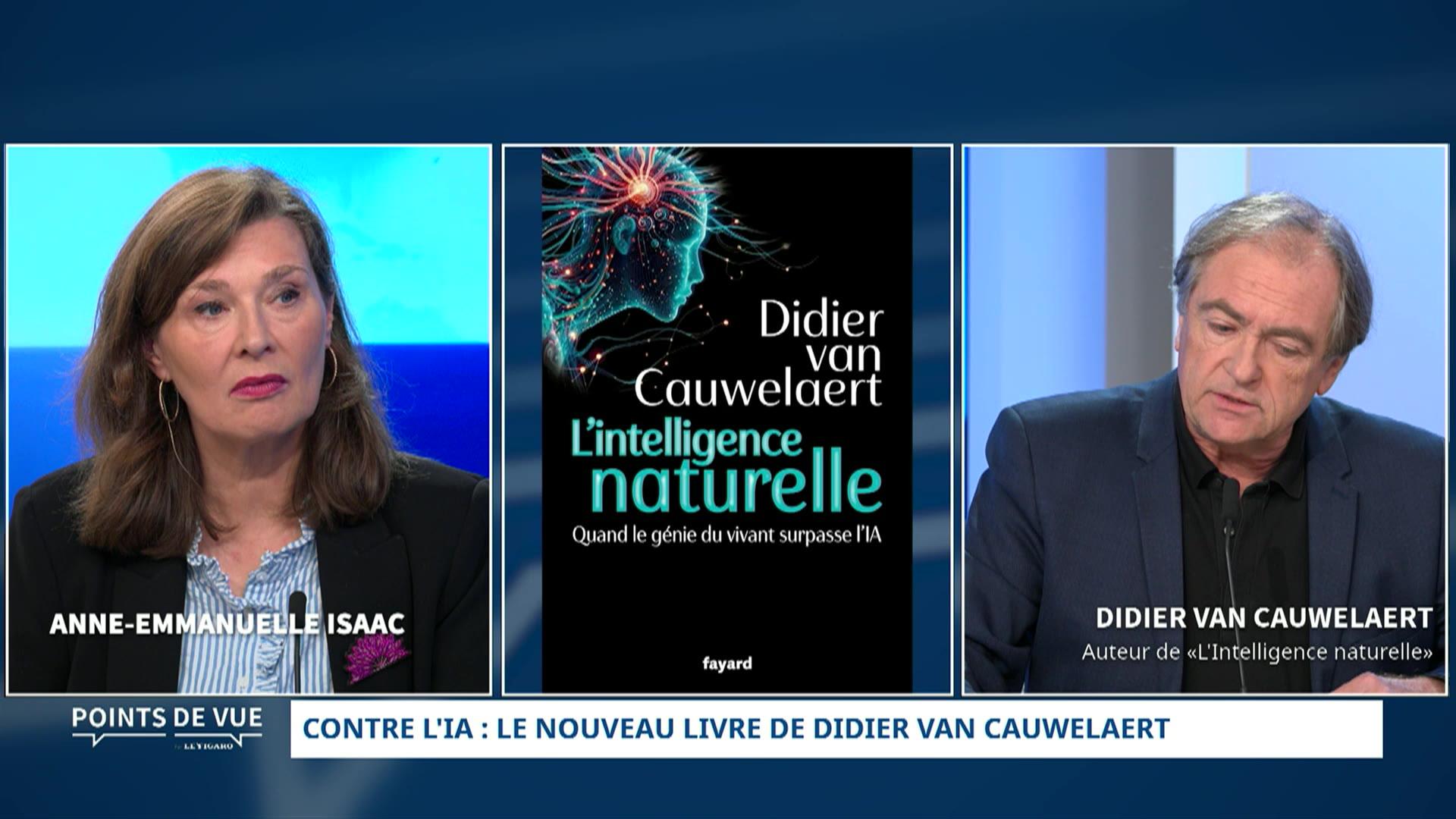 Contre l'IA : le nouveau livre de Didier van Cauwelaert