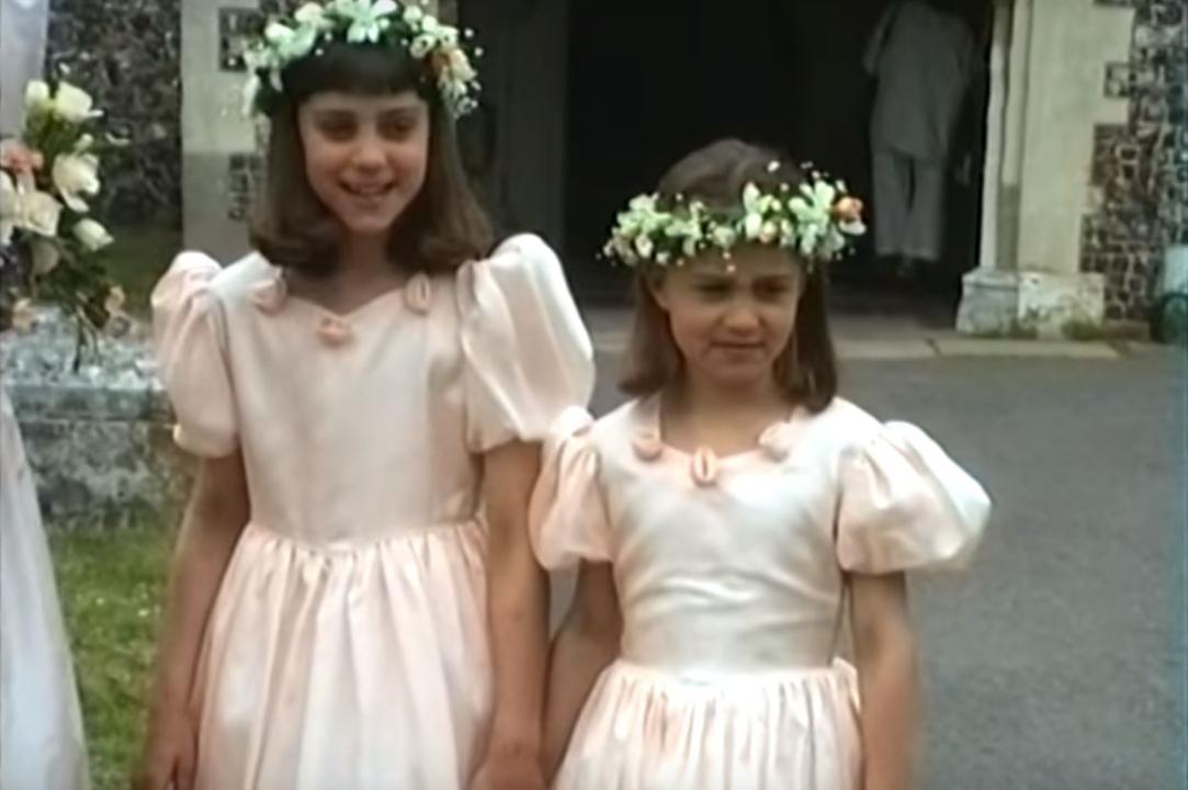 Kate et Pippa Middleton, adorables demoiselles d'honneur au mariage de ...