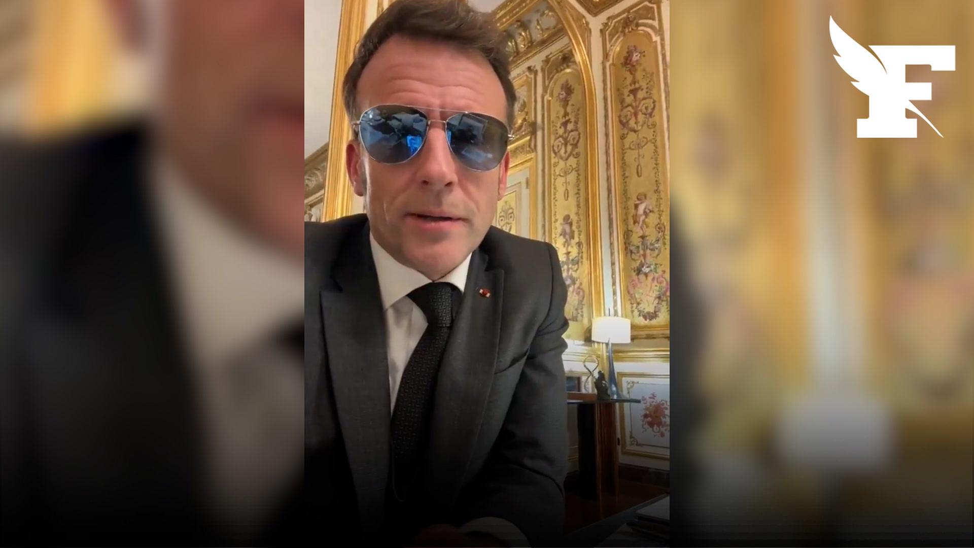 «Le cerveau de nos enfants n'est pas à vendre»: Emmanuel Macron salue ...