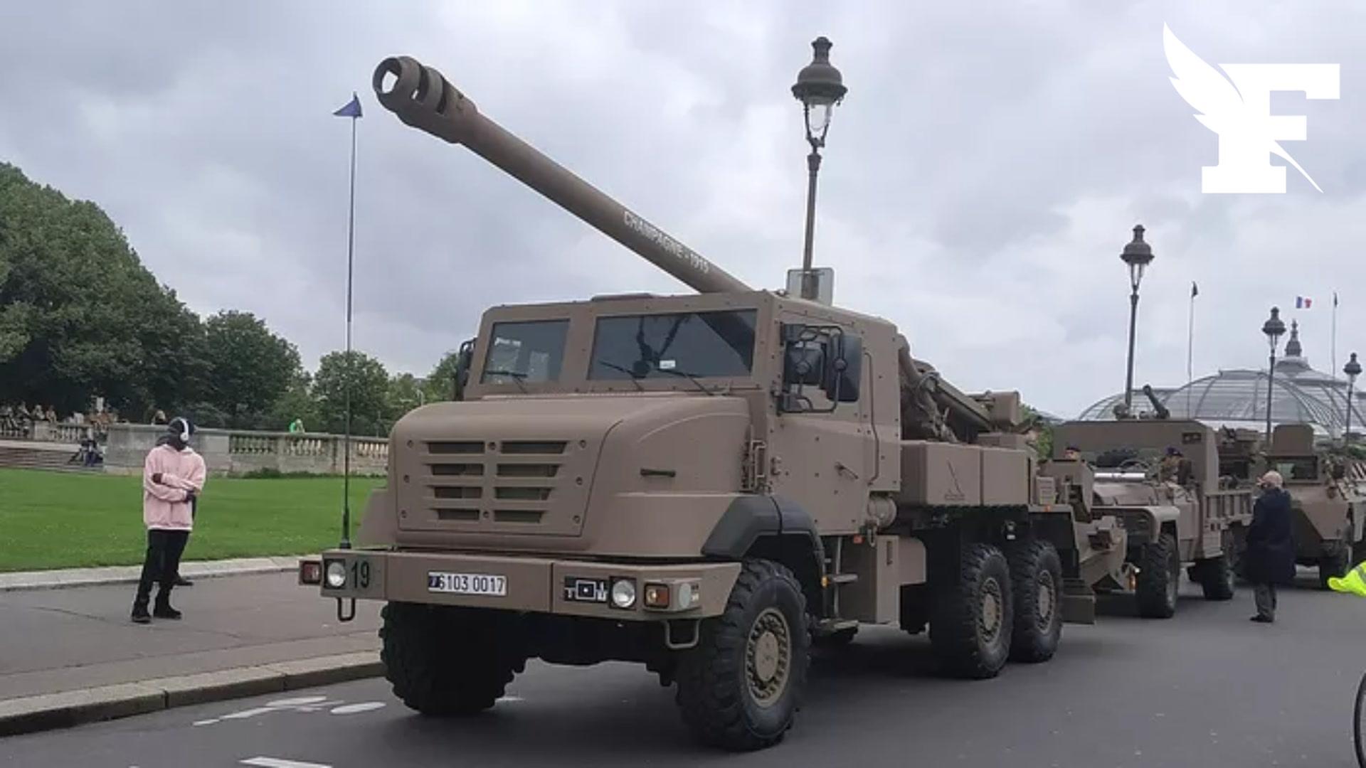 La France va livrer 18 canons Caesar à la Croatie pour un montant de ...