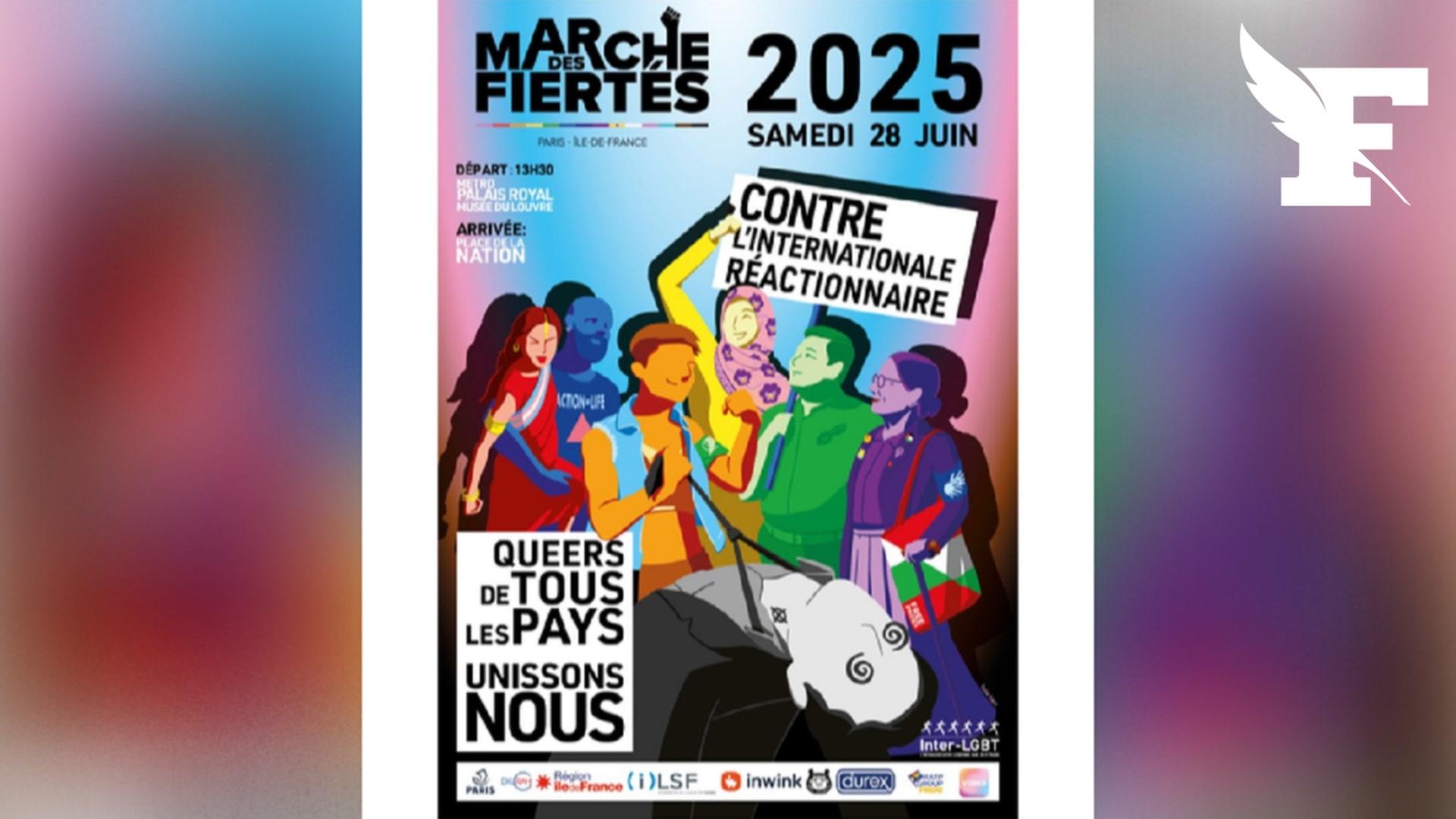 L’affiche de la «marche des fiertés» de Paris suscite de nombreuses ...