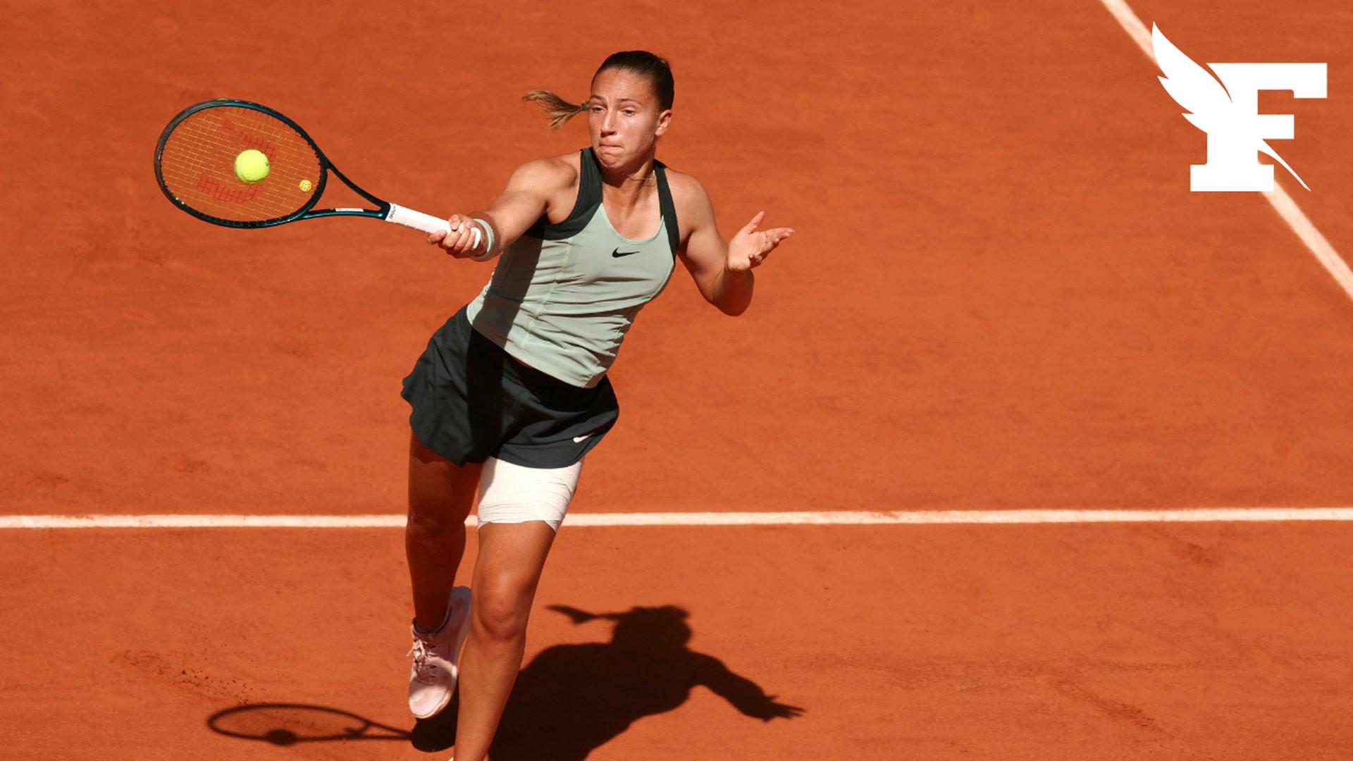 Roland-Garros : Diane Parry, dernière Française en lice, éliminée en ...