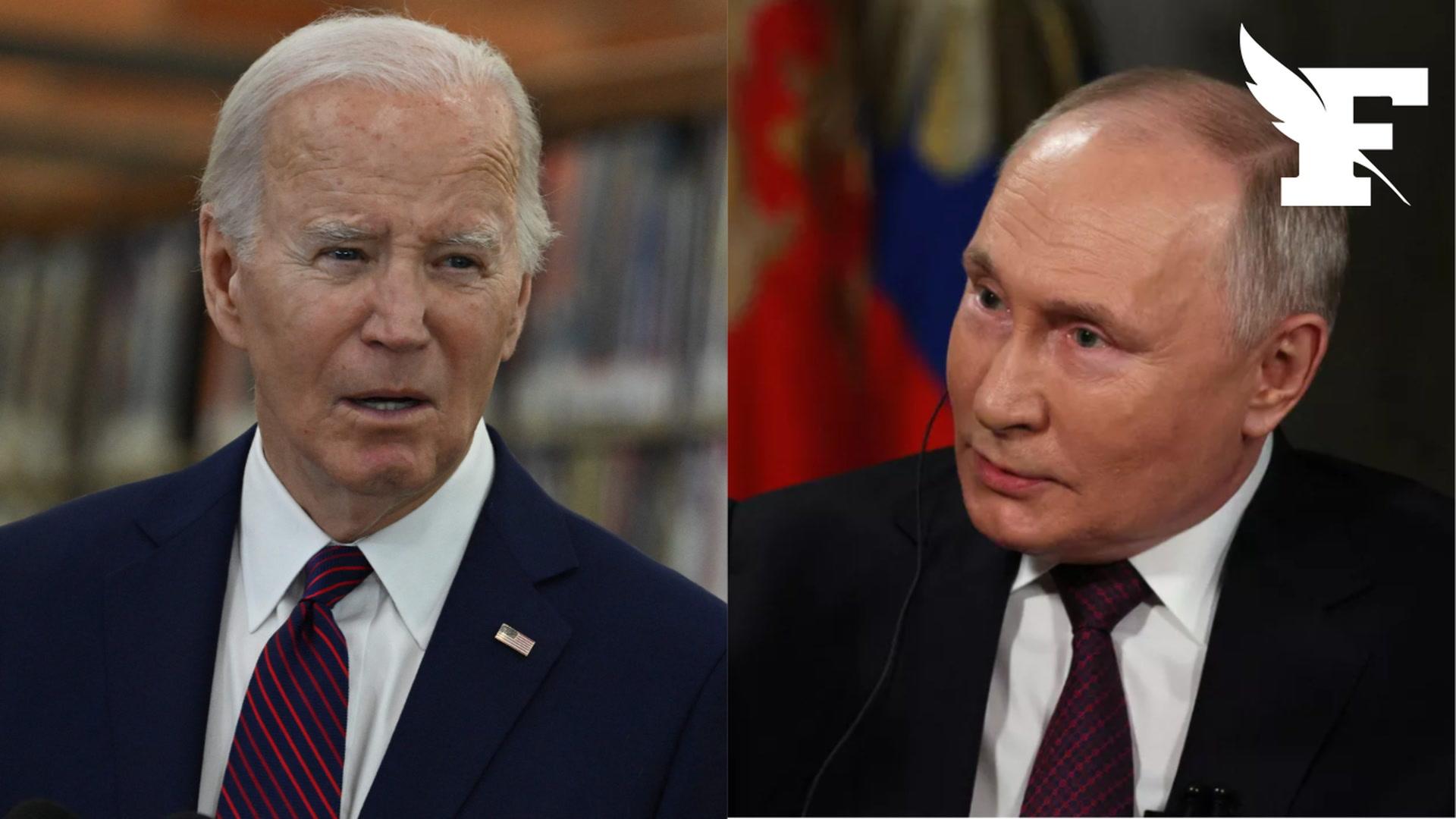 Vladimir Poutine ironise après les propos de Joe Biden qui l’a traité ...
