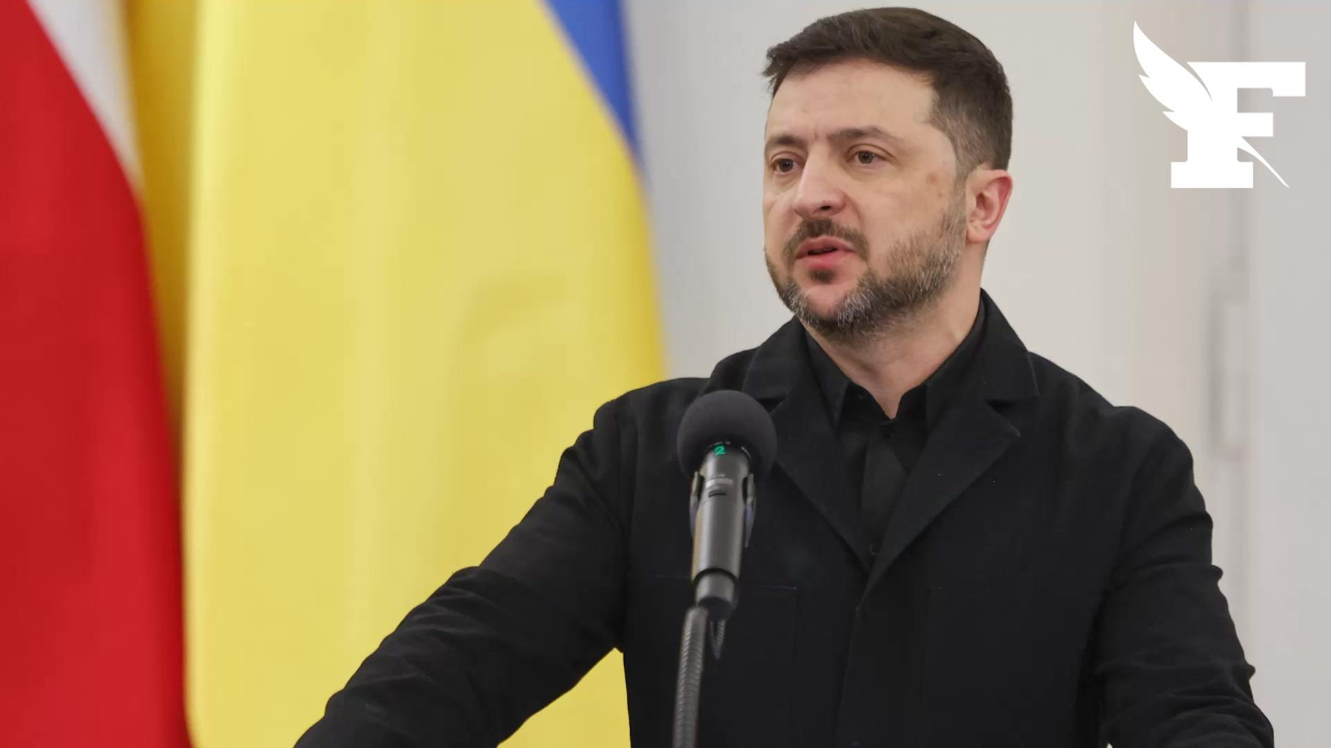 Volodymyr Zelensky dénonce les «mensonges» de Moscou sur de prétendues ...