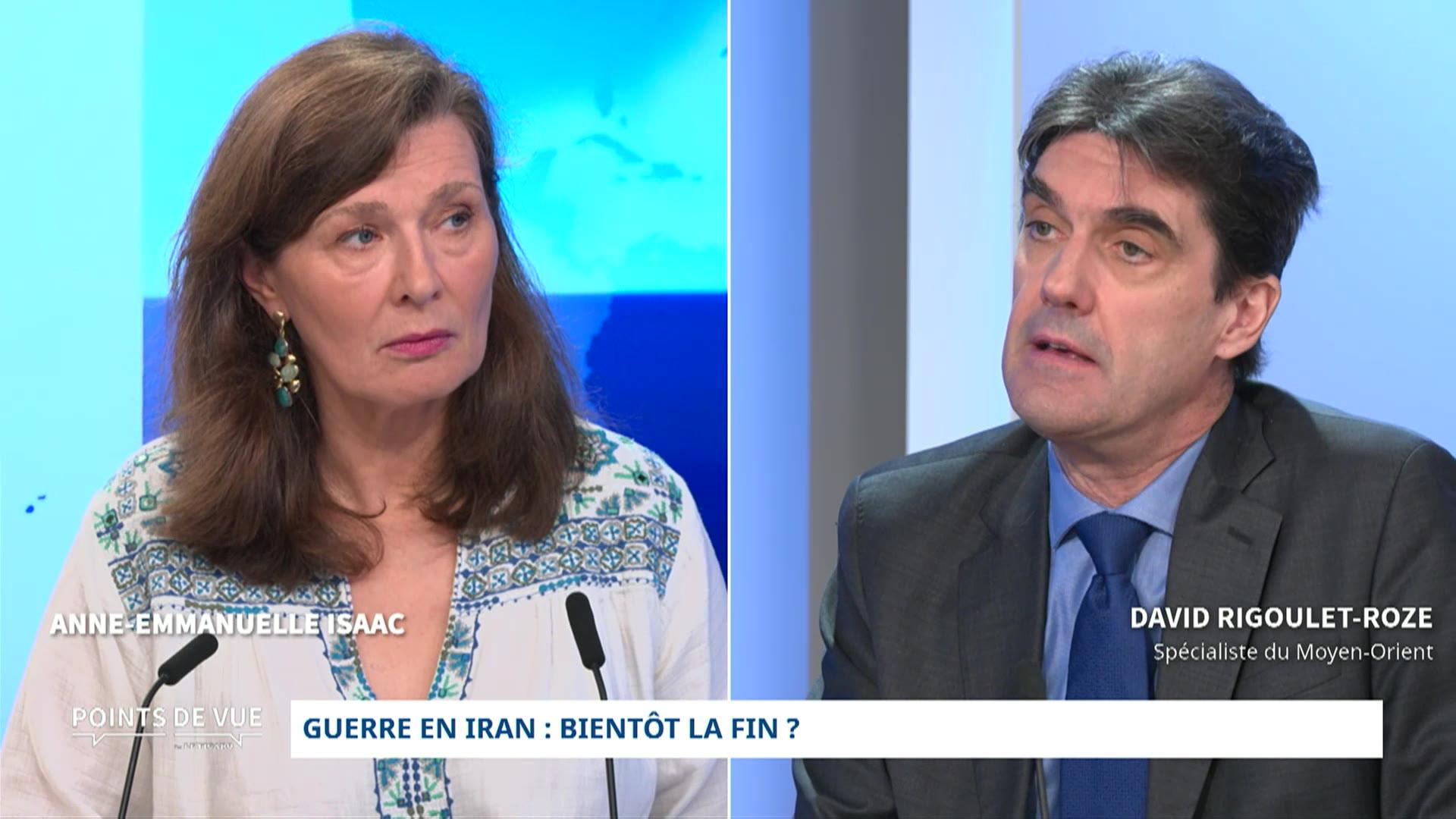 Guerre en Iran : bientôt la fin ? Le point de vue de David Rigoulet-Roze