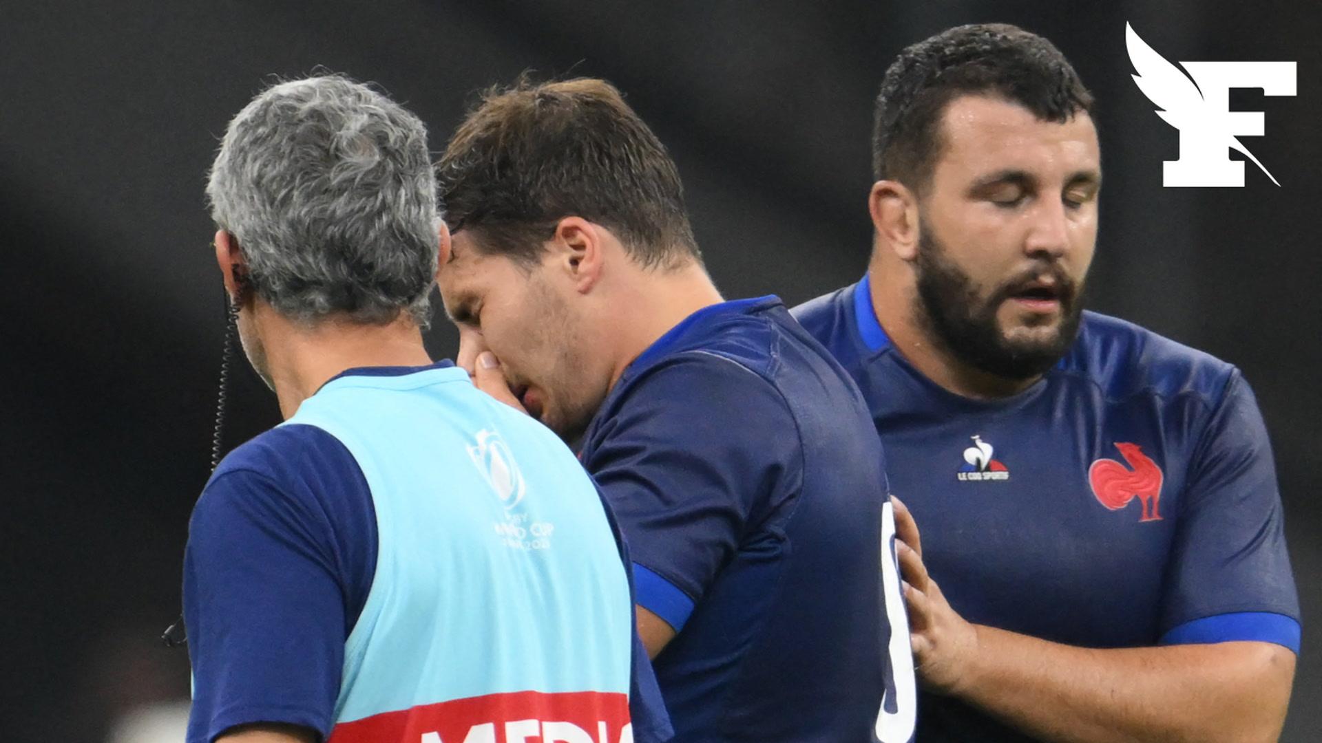 Coupe du monde de rugby: pour l'équipe d'Angleterre, Antoine Dupont sera «très vite sur pied»