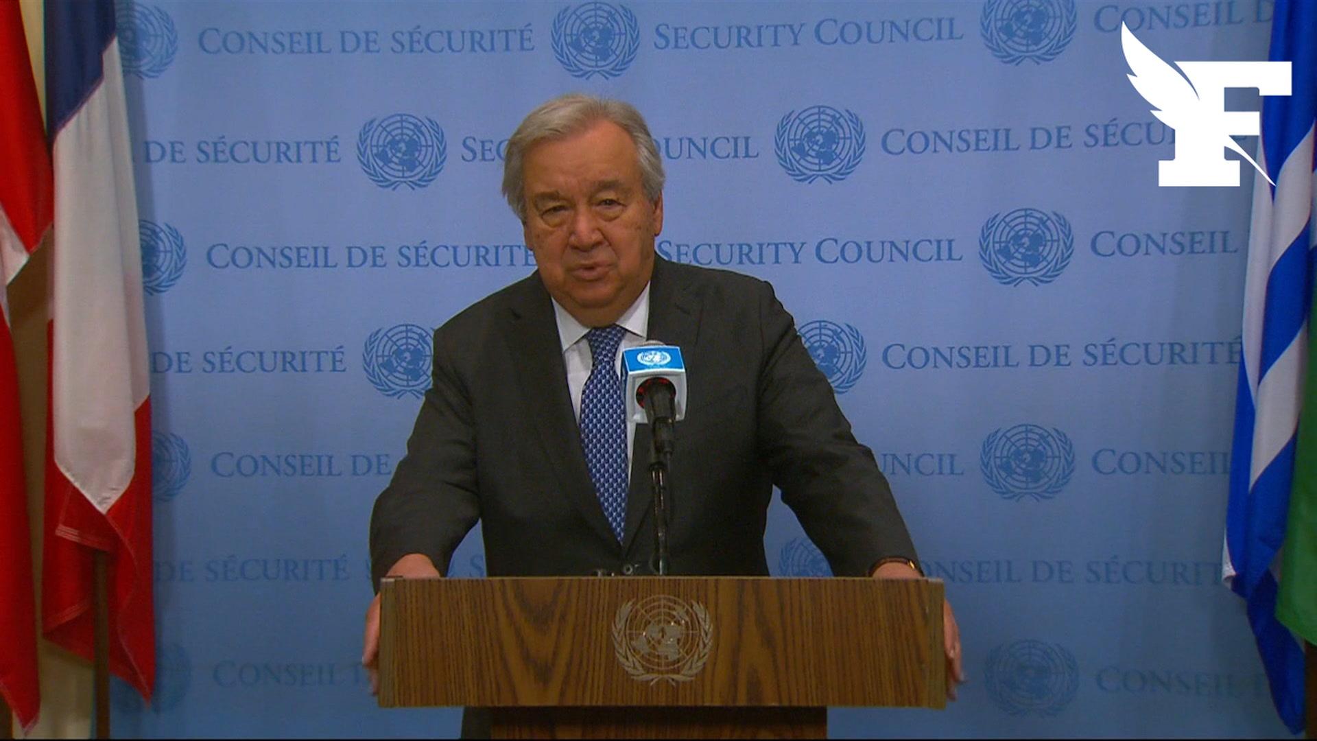 Gaza: Antonio Guterres, le chef de l'ONU, dénonce «la période peut-être la plus cruelle» du conflit