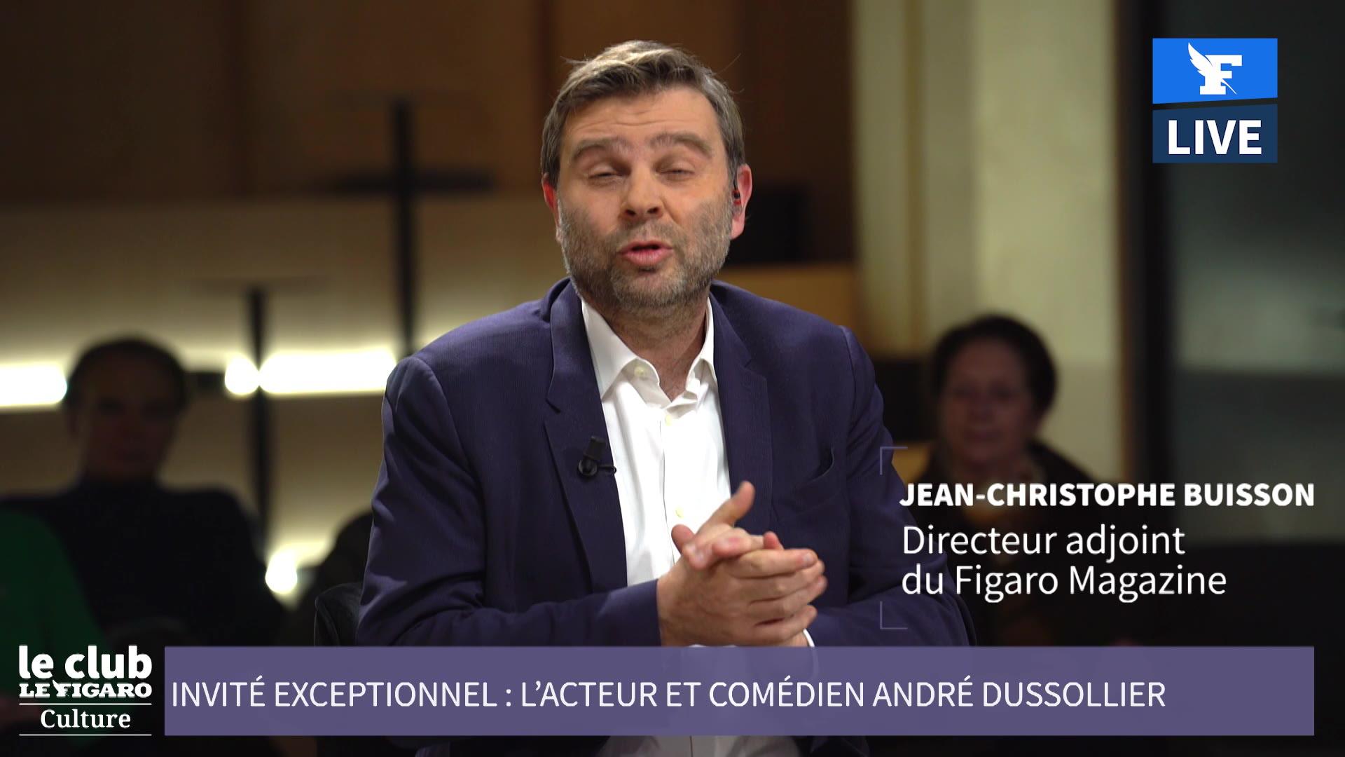 André Dussollier est l’invité spécial du Club Le Figaro Culture