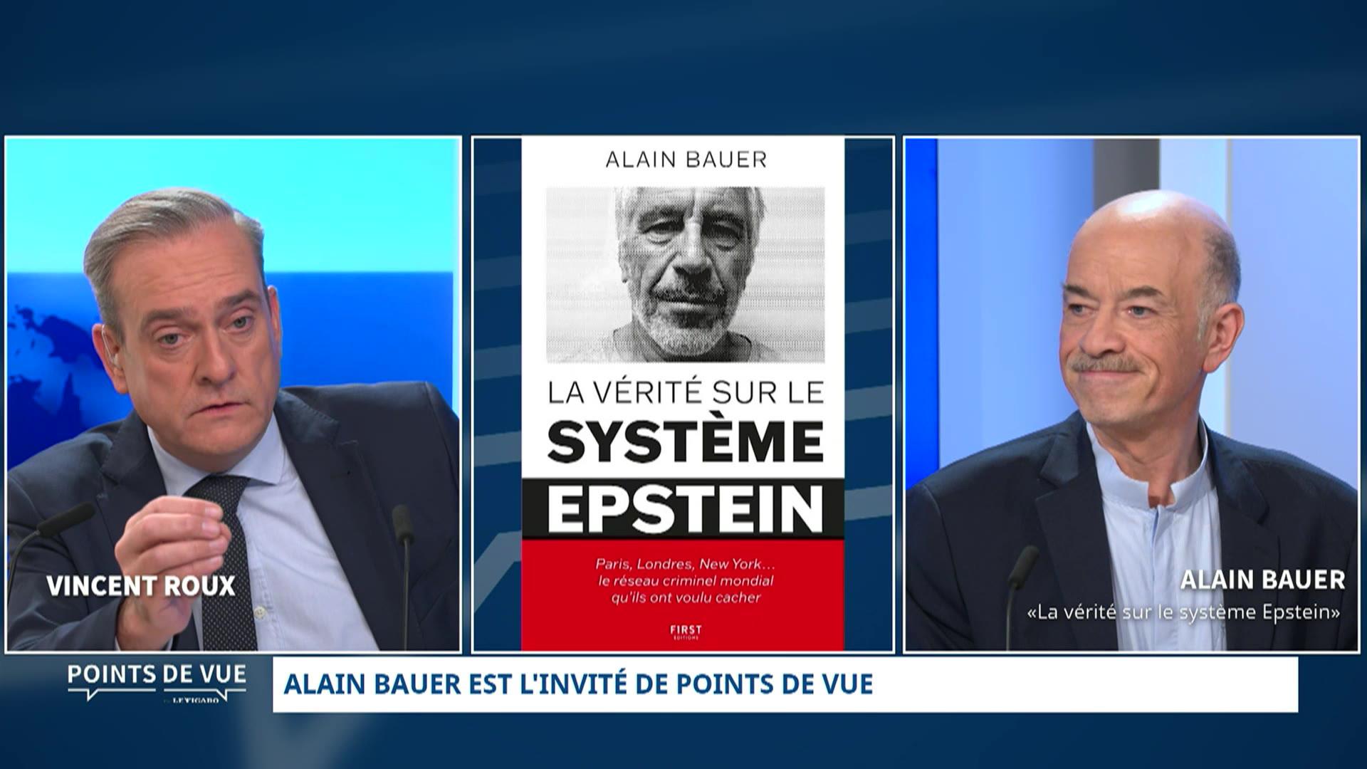 Affaire Lyhanna, Epstein : Alain Bauer est l'invité de Points de Vue