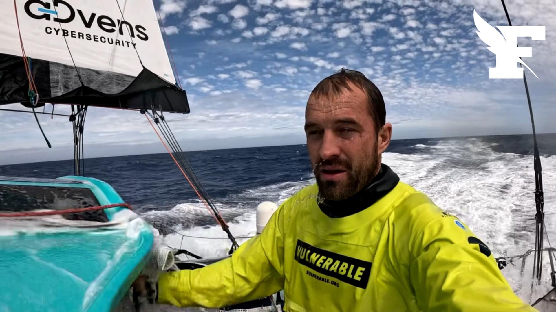 Vendée Globe : Sam Goodchild, le skipper de Vulnerable, partage les ...