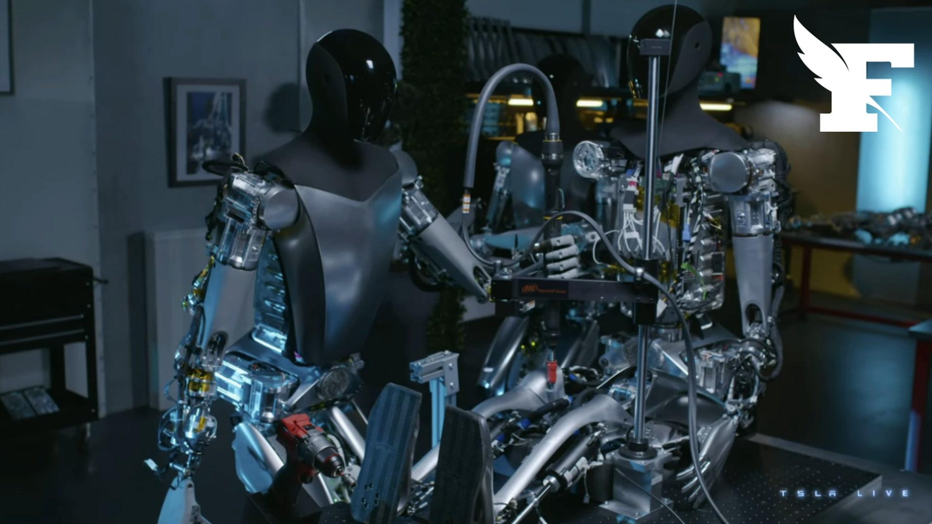 Tesla dévoile son robot humanoïde doué en tâches ménagères