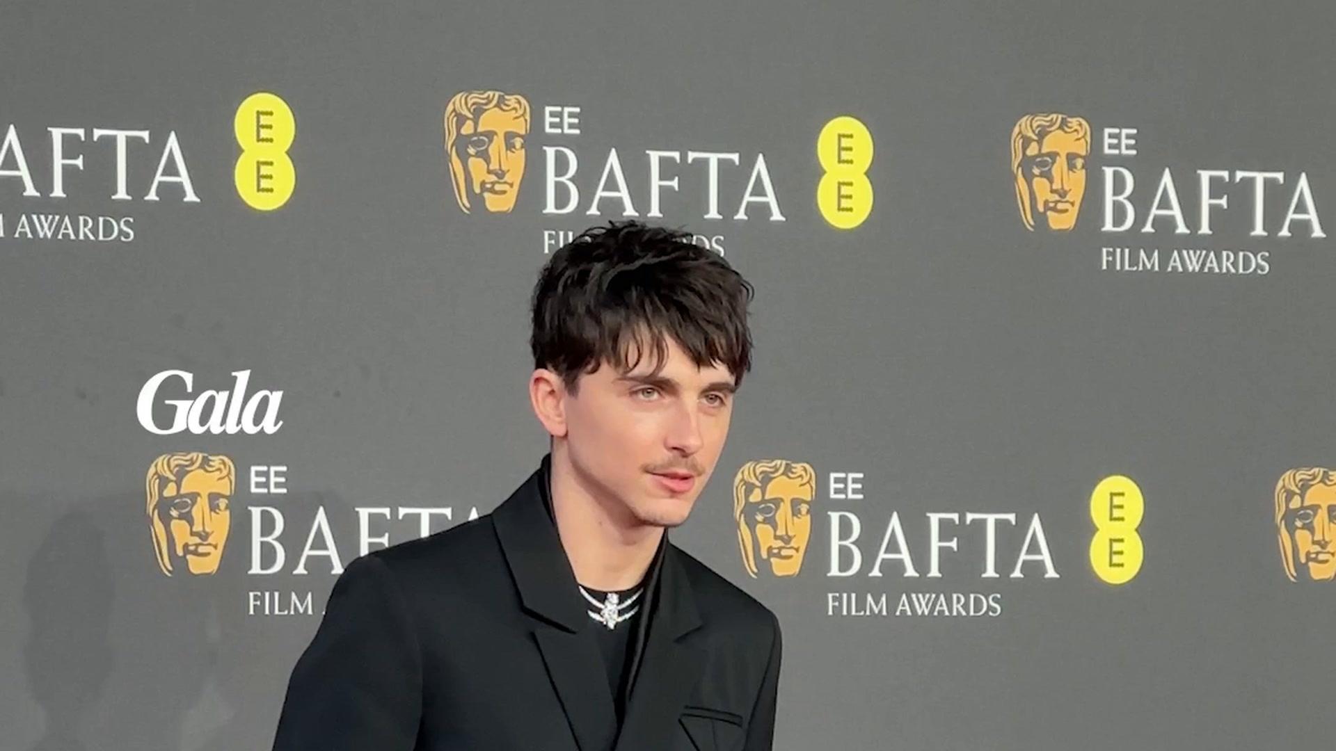 Timothée Chalamet aux BAFTA Film Awards