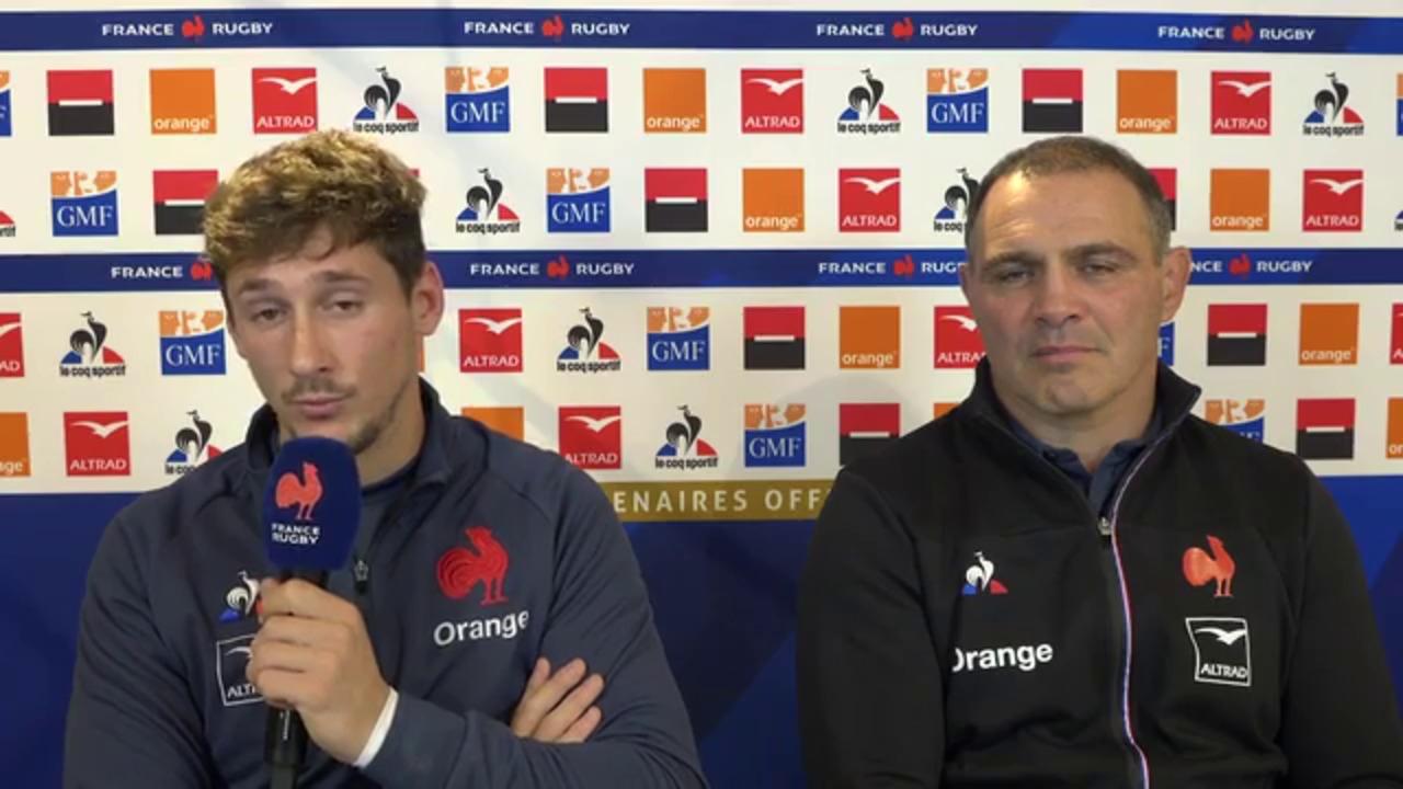 XV de France - Serin : “Avec Antoine, c’est de la bonne concurrence”
