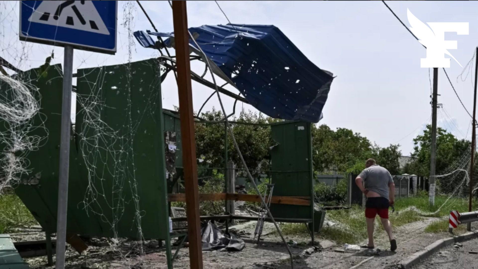 Guerre en Ukraine : frappe de drone ukrainienne sur un train Moscou-Crimée