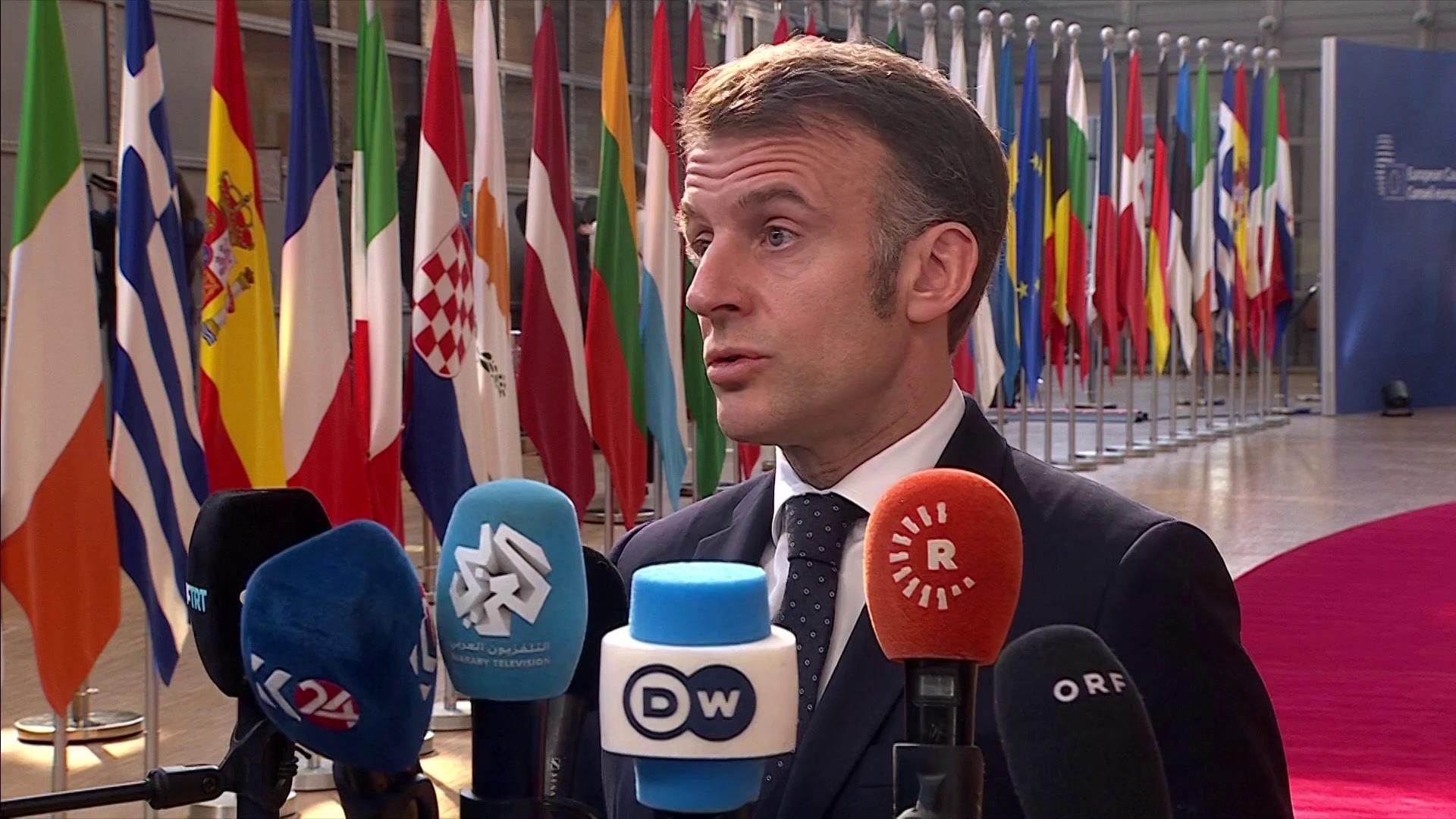 «Tout cela est strictement faux et pas à la hauteur» : Emmanuel Macron ...