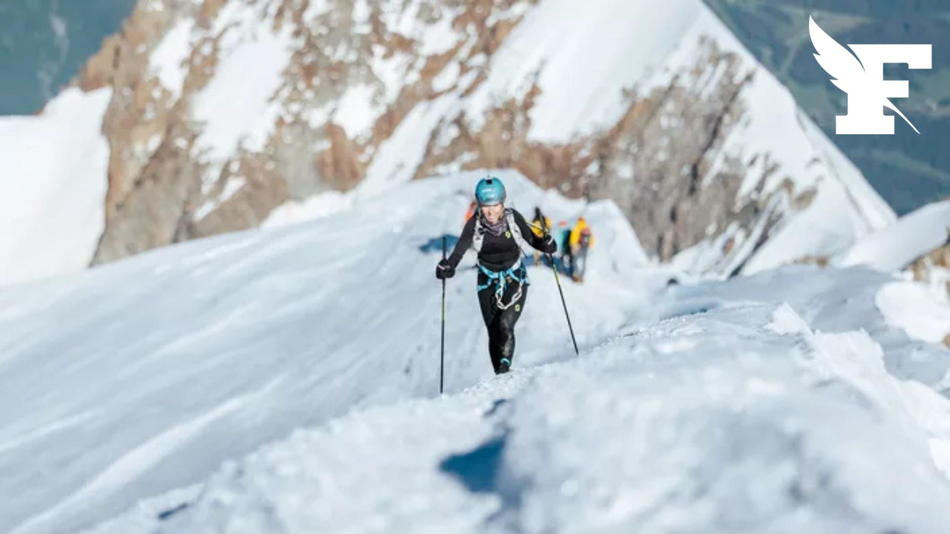 La Française Iris Pessey gravit le Mont-Blanc en 5 heures et deux ...