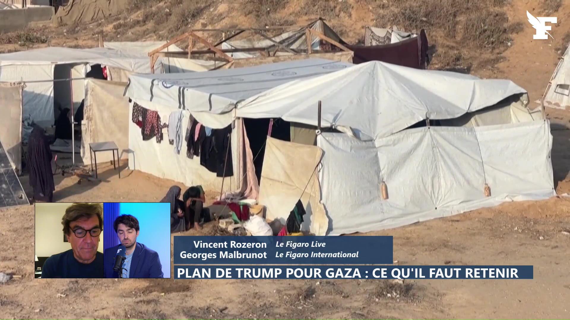 Ce qu'il faut retenir du «plan Trump» pour Gaza