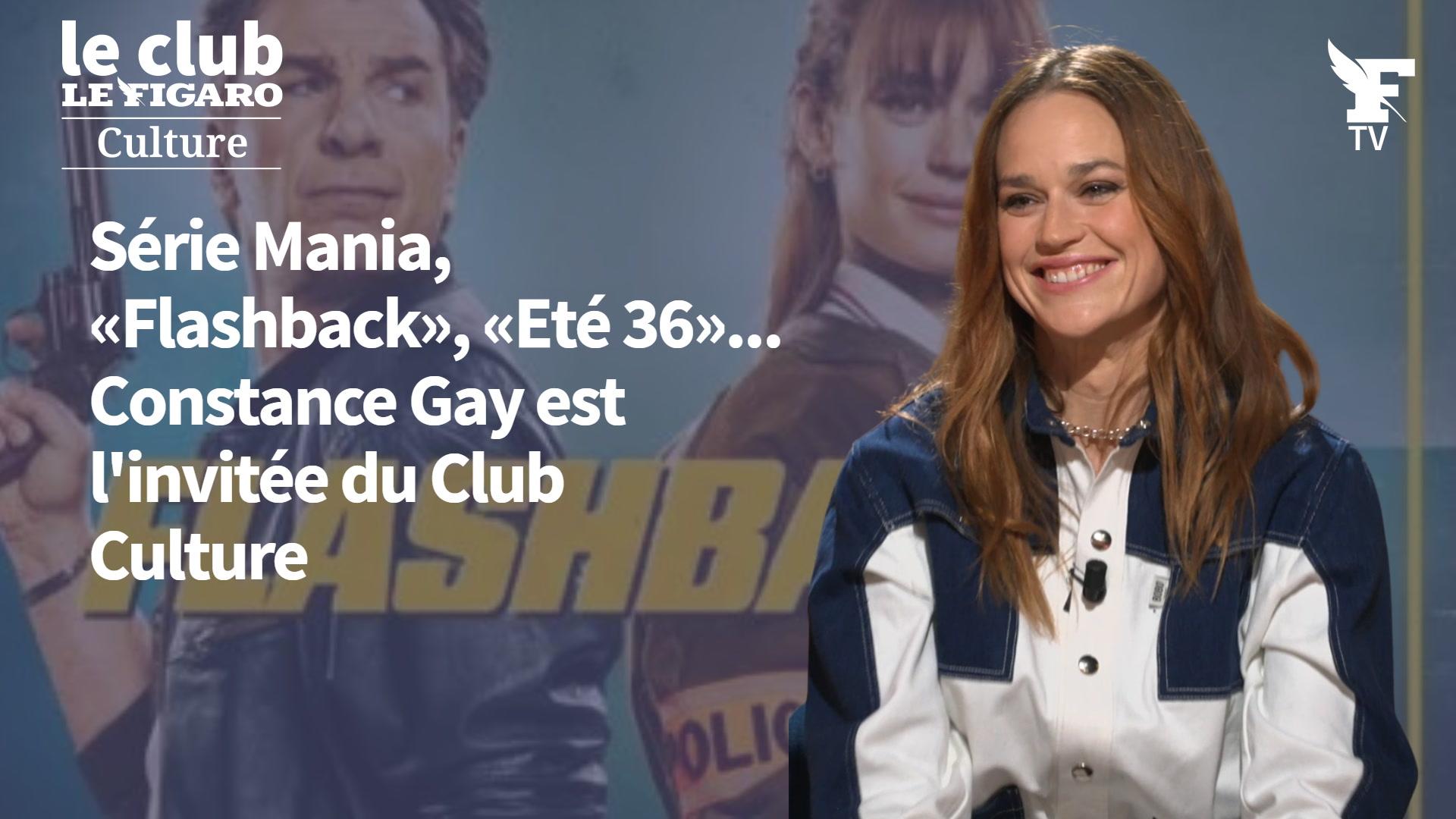 Constance Gay est invitée dans Le Club Le Figaro Culture