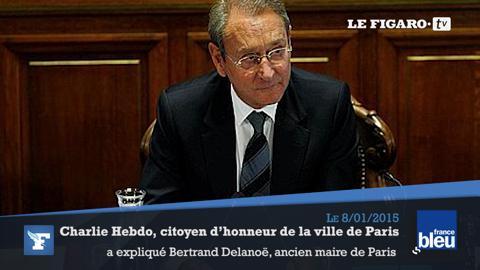 Delanoë : «Faire de Charlie Hebdo un citoyen d'honneur de la ville de ...