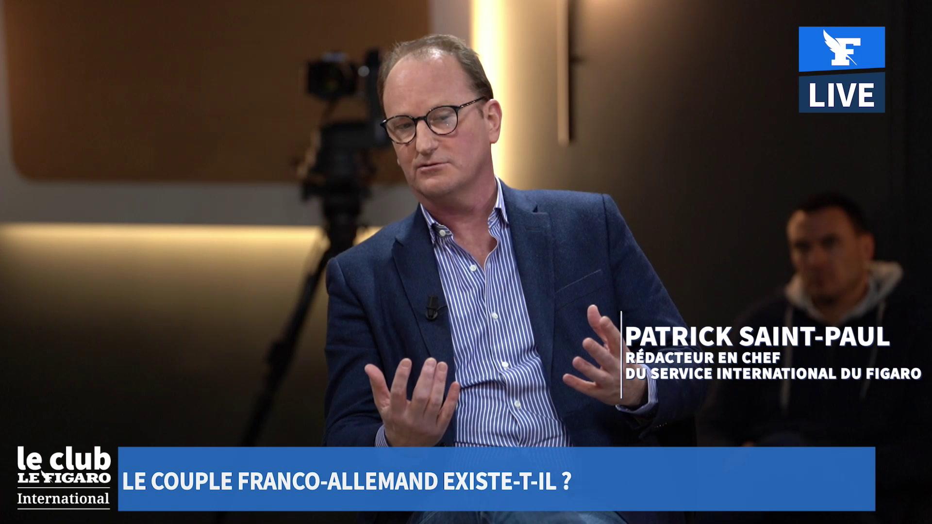 Patrick Saint-Paul: «Paris et Berlin sont les deux Européens qui ...