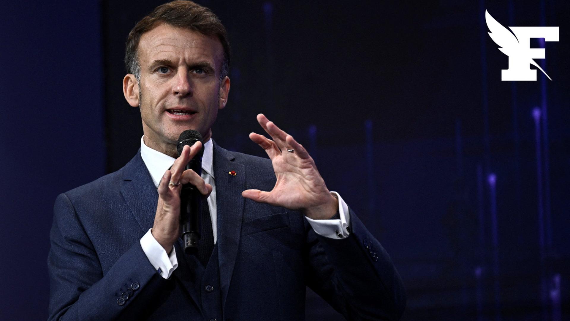 Emmanuel Macron souhaite interdire les téléphones portables au lycée «à ...