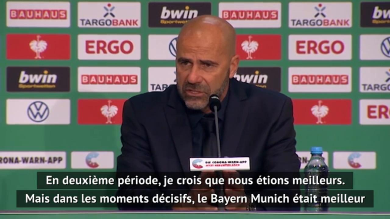 Finale - Bosz : Le Bayern a été meilleur
